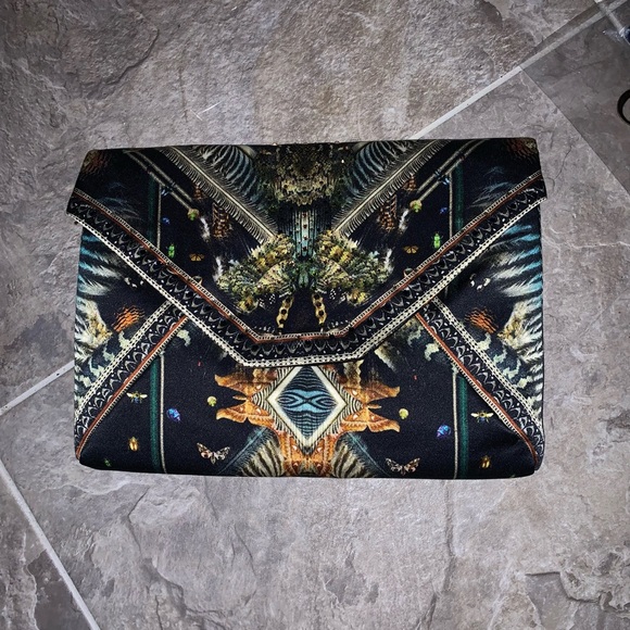 Camilla | Bags | Camilla Maternal Instinct Silk Print Embellished ...